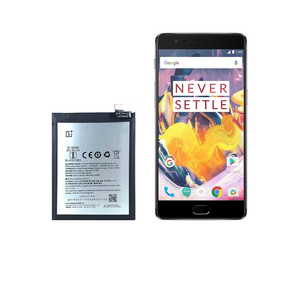 باتری وان پلاس 3T اصل - بهترین قیمت خرید باتری وان پلاس 3T